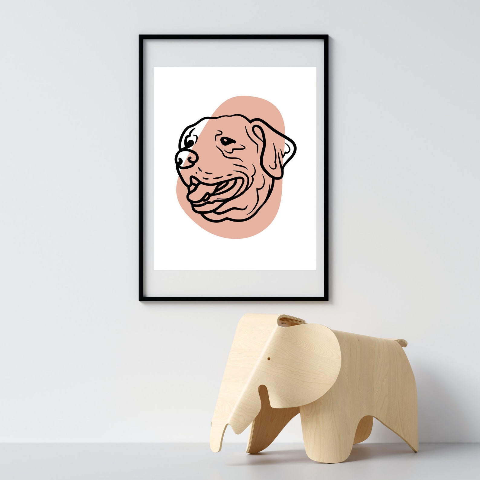 Dog Wall Art Set of 6, Minimal Dog Print, Funny Dog Print, Dog Quotes ...