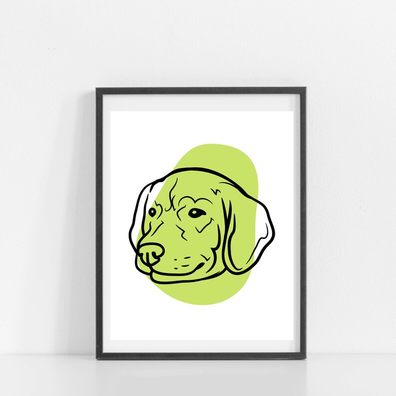 Dog Wall Art Set of 6, Minimal Dog Print, Funny Dog Print, Dog Quotes ...