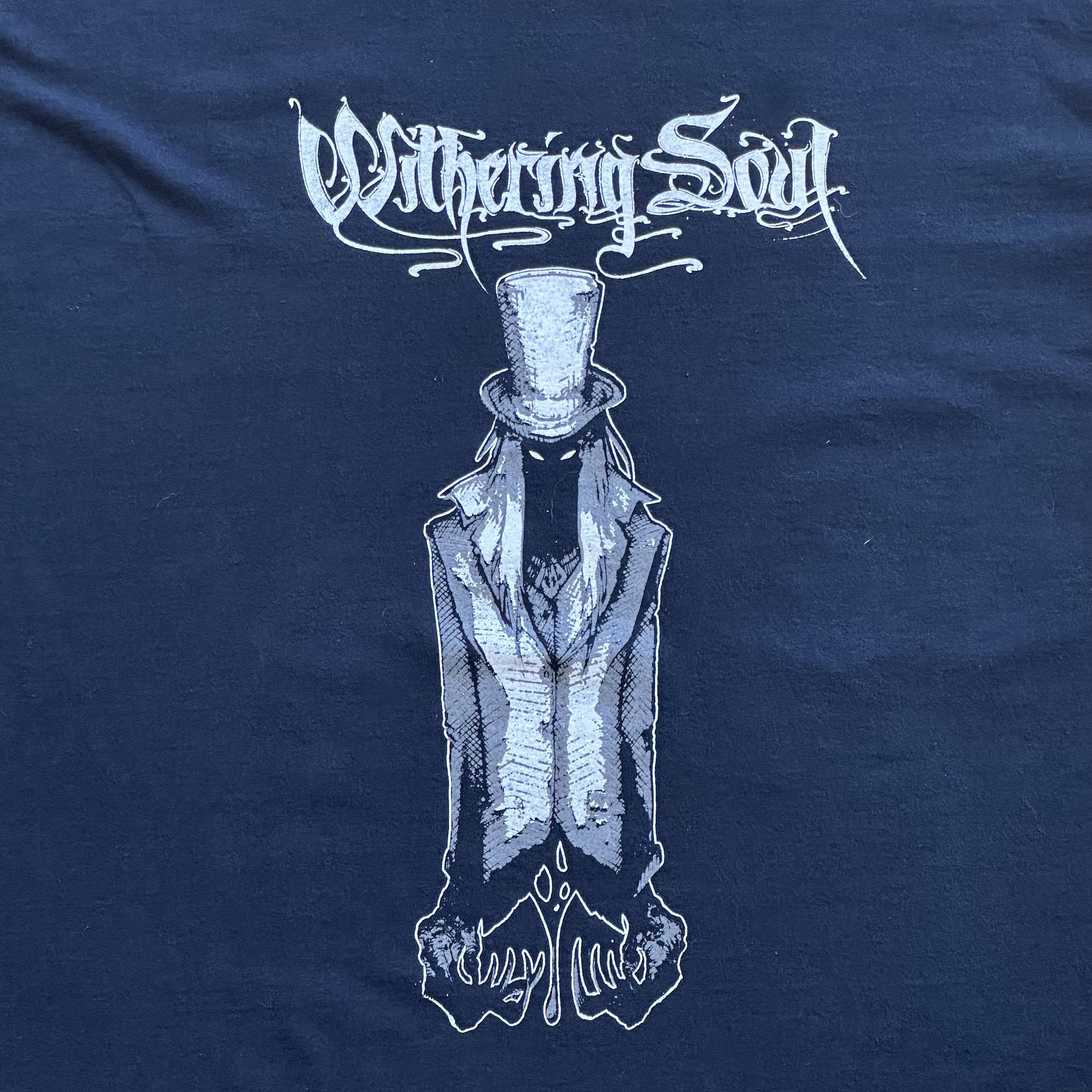 Vintage Black and White Withering Soul Graphic Band T-shirt - Etsy