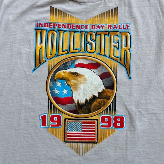 Vintage 1998 American Bike Week Hollister Rally Graph… - Gem