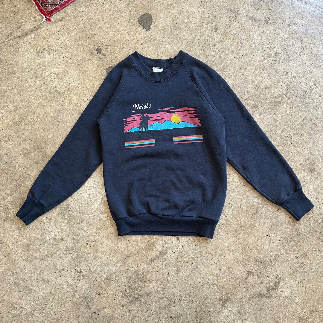 1990s Nevada State Crewneck Sweater - Etsy