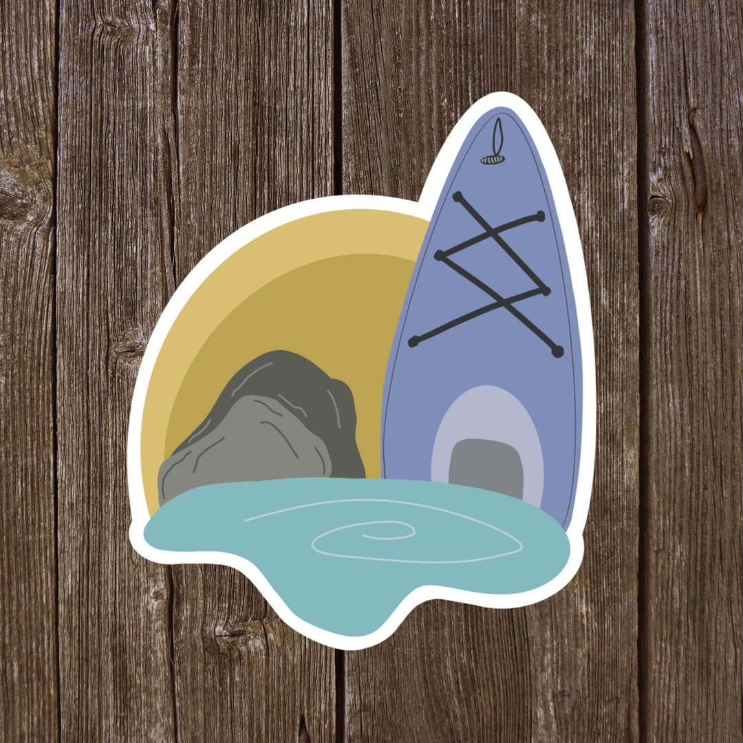 Sunset Kayak Stickers | Lake, Fingerlakes, Water Sport, Kayaking ...