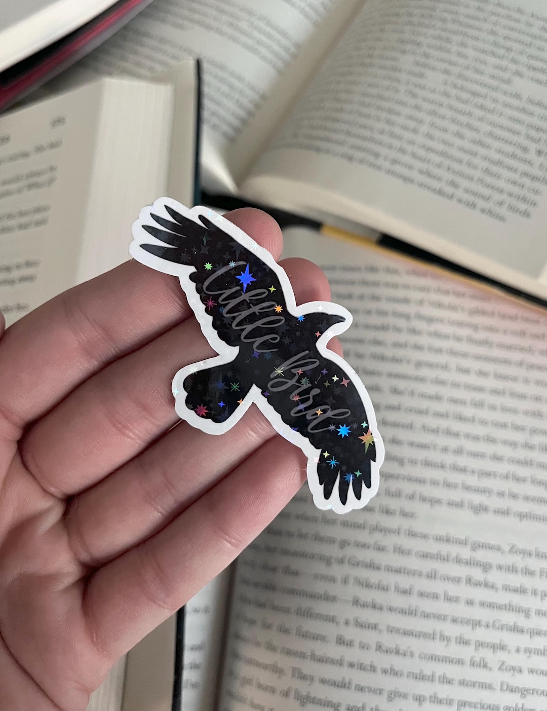 HOUSE of BEATING WINGS- Crow Sticker- Little Bird - Kingdom of Crows ...