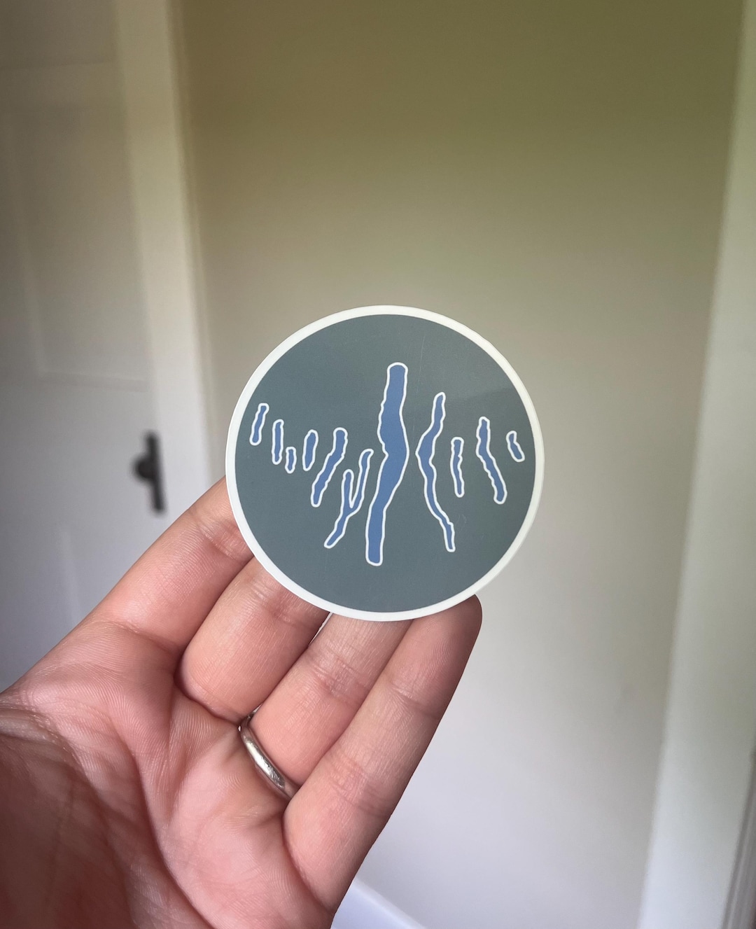 Round Finger Lakes Sticker|lake, Fingerlakes, FLX, Finger Lakes Region ...