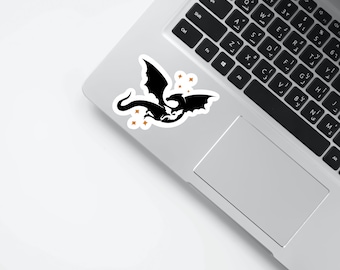 Fourth Wing Gang Sticker Violet Sorrengain Xaden Riorsen Andarna Tairn ...