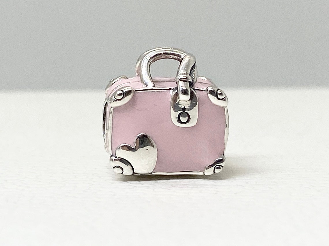 Pandora New Bracelet Charms Pink Travel Suitcase Bag Charm - Etsy