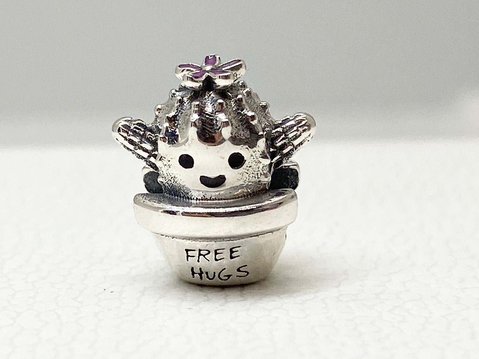 SALE Pandora New Bracelet Charms Free Hugs Cactus Sterling - Etsy
