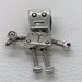 Pandora, New Bracelet Charms, Sterling Silver Rob Bot , S925, Fully ...