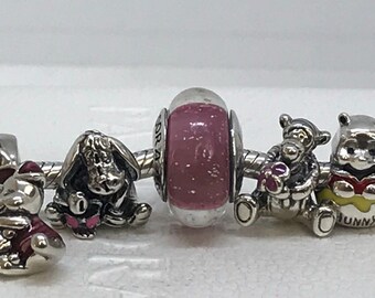 SALE 10-25% OFF Set of 3 Charms for Pandora Bracelet Charms | Etsy