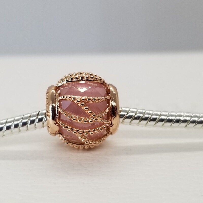 Rose Gold Pandora Charms - Etsy