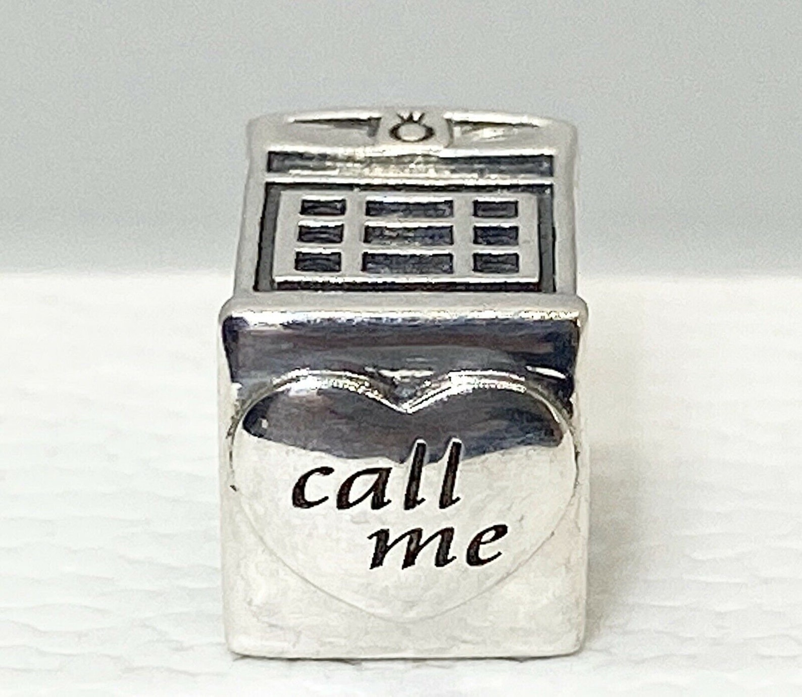 Pandora New Bracelet Charms Telephone Booth call | Etsy