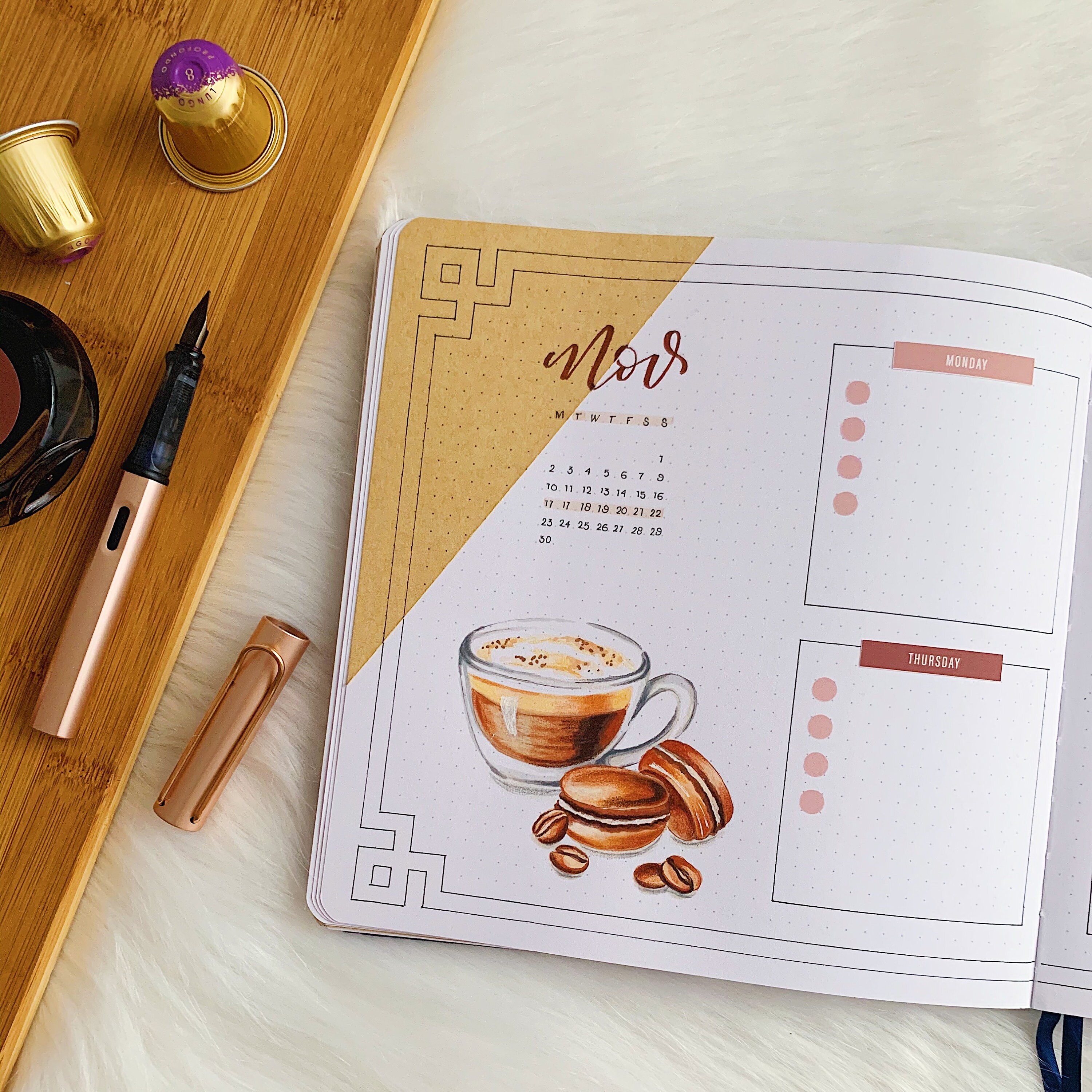 Weekdays Color Date Stickers Bullet Journal Stickers | Etsy