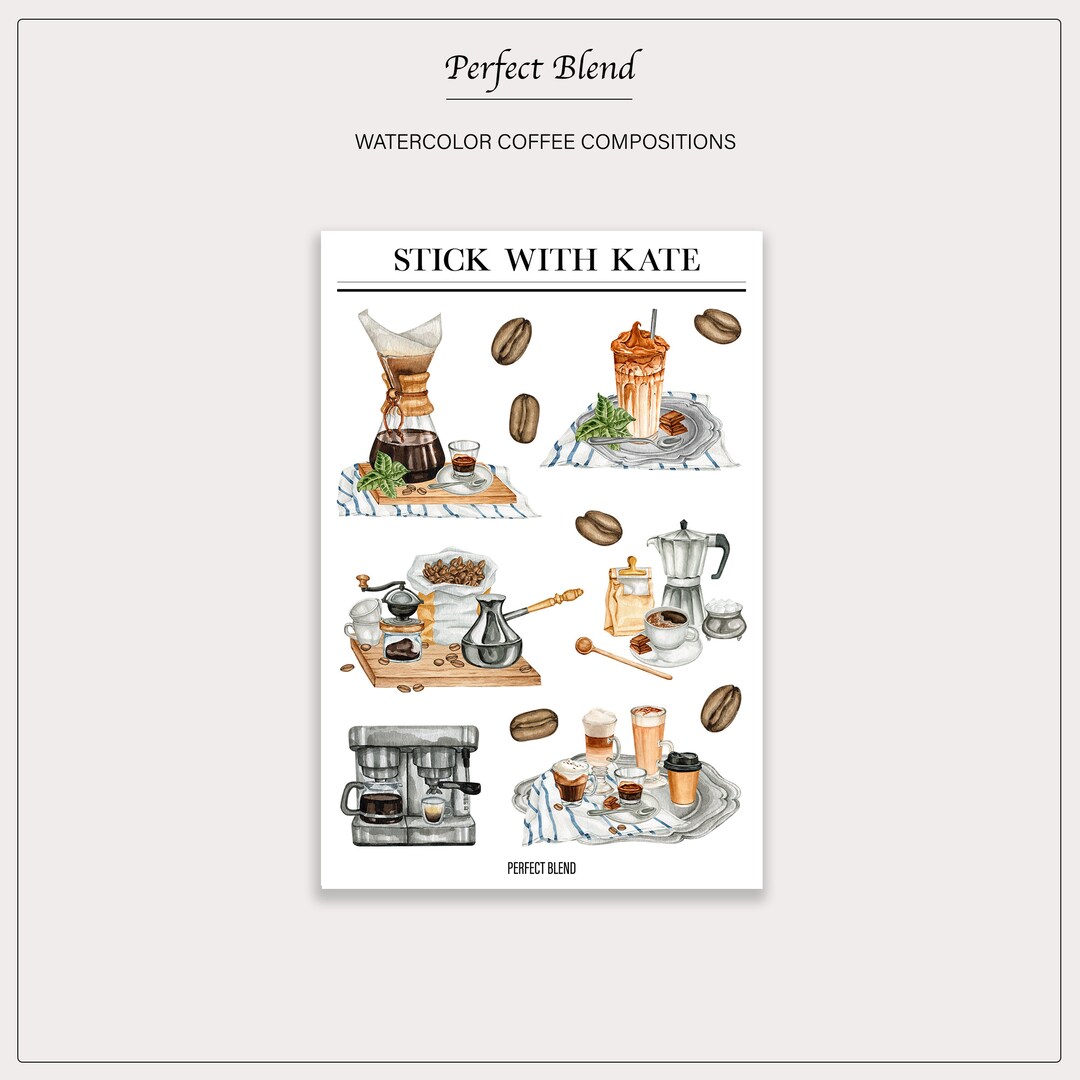 Perfect Blend | Bujo Stickers | Planner Stickers - Etsy