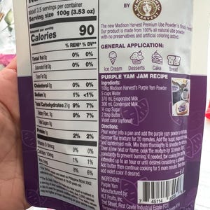 Ube Powder 100% Purple Yam Powder 100g - Etsy