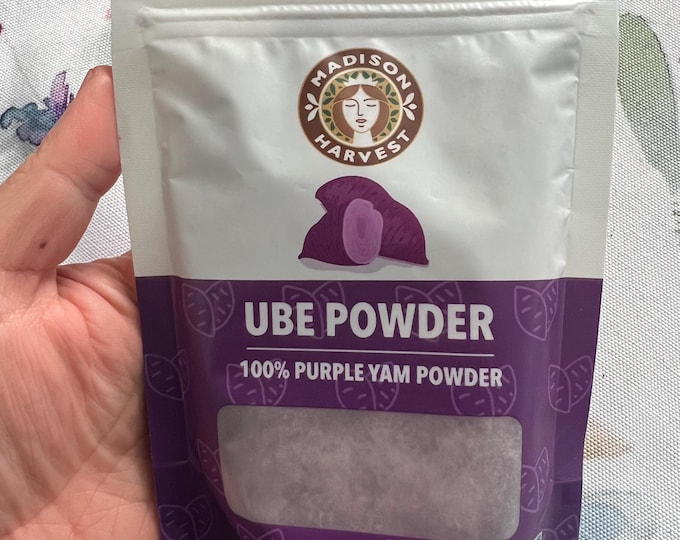 Ube Powder 100% Purple Yam Powder 100g - Etsy