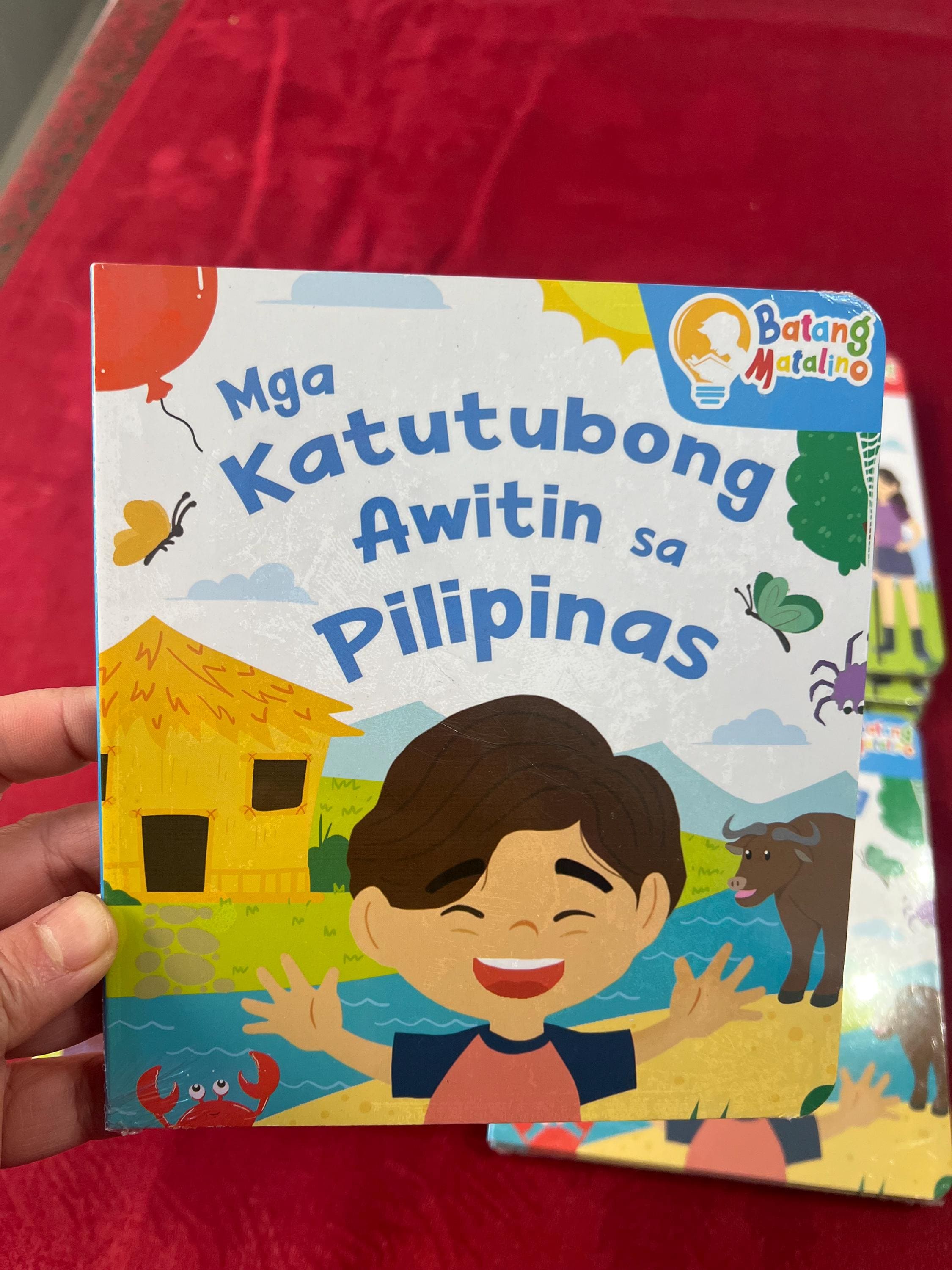 Filipino/tagalog Children's Board Books - Etsy