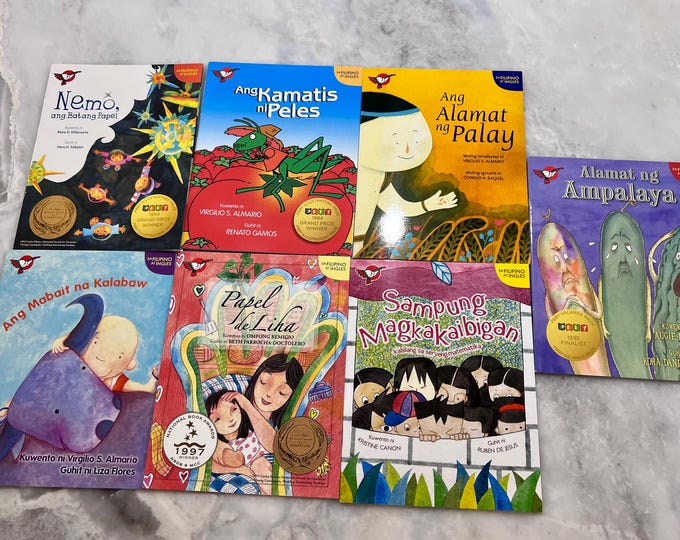 Filipino Tagalog Children's Books With English Translation - Etsy