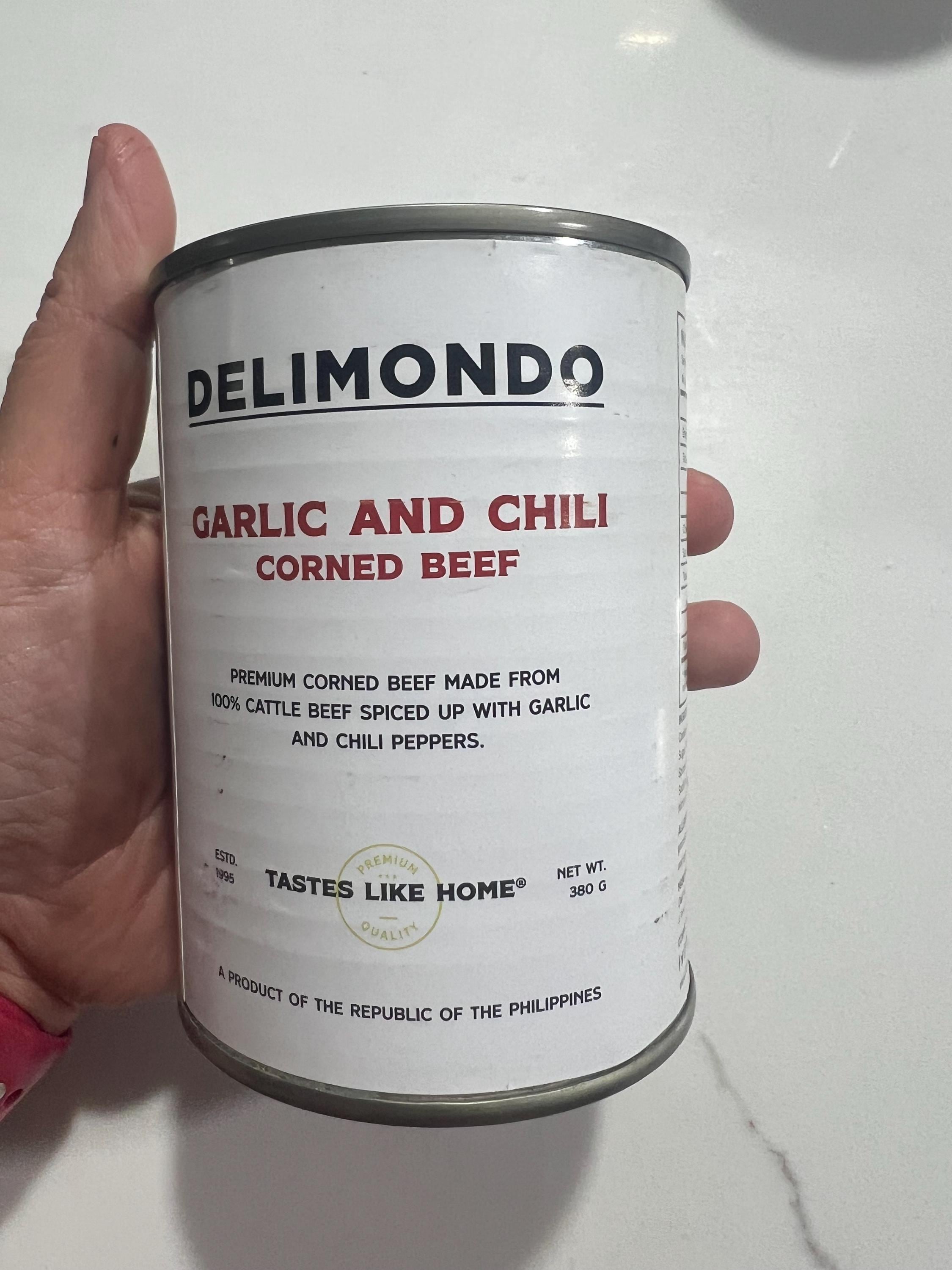 Delimondo Corned Beef 380g (ranch, Tapa, Garlic & Chili, Caldereta) and ...