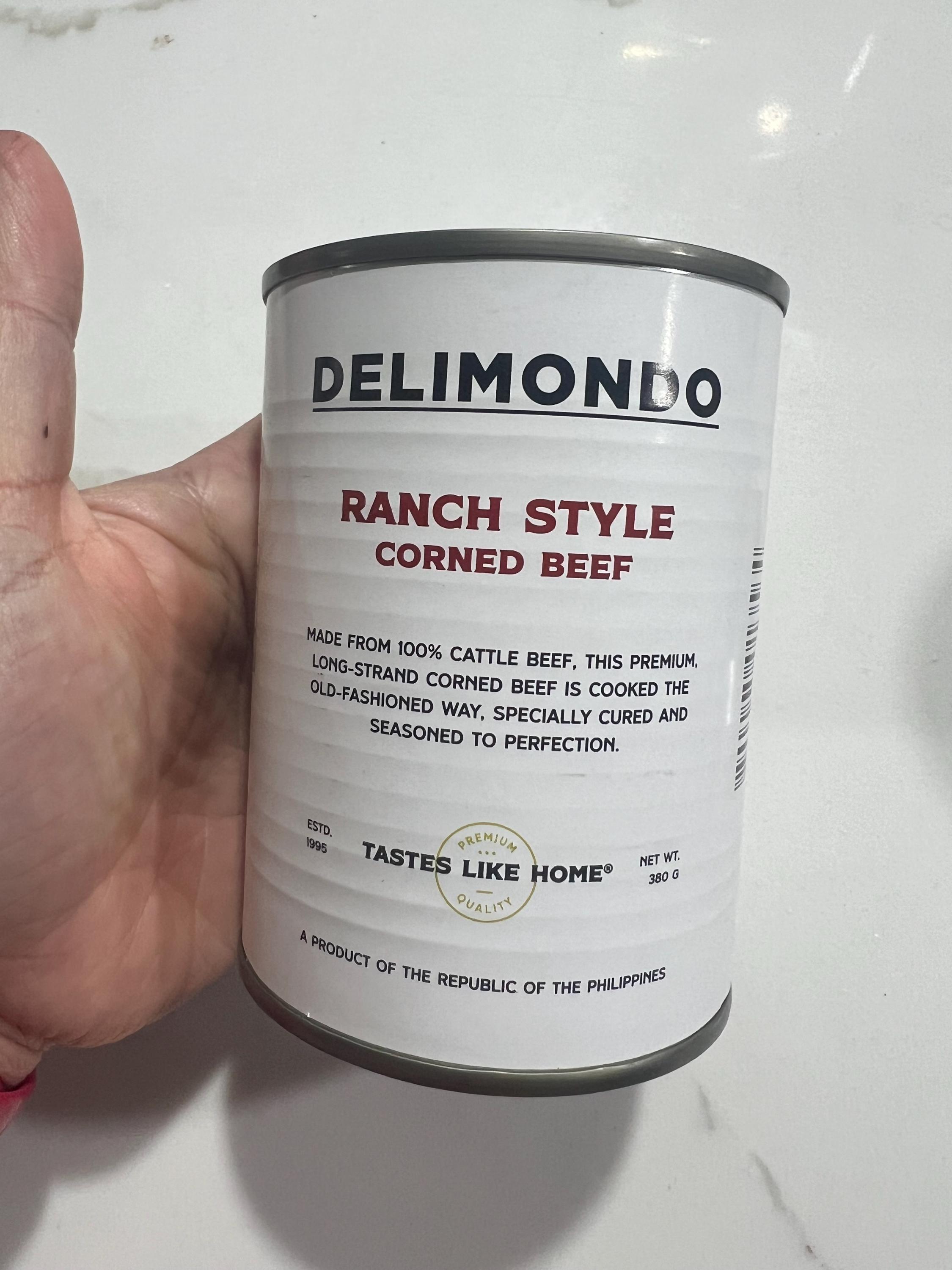 Delimondo Corned Beef 380g (ranch, Tapa, Garlic & Chili, Caldereta) and ...