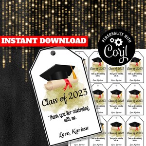 2023 Graduation Gift Tags, - Etsy