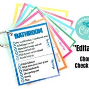 Reward Chart for Kids Ticket System Download to Edit. - Etsy Canada
