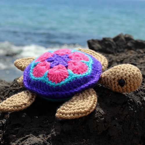Crochet Sea Turtle Crochet Turtle Turtle Crochet Pattern | Etsy