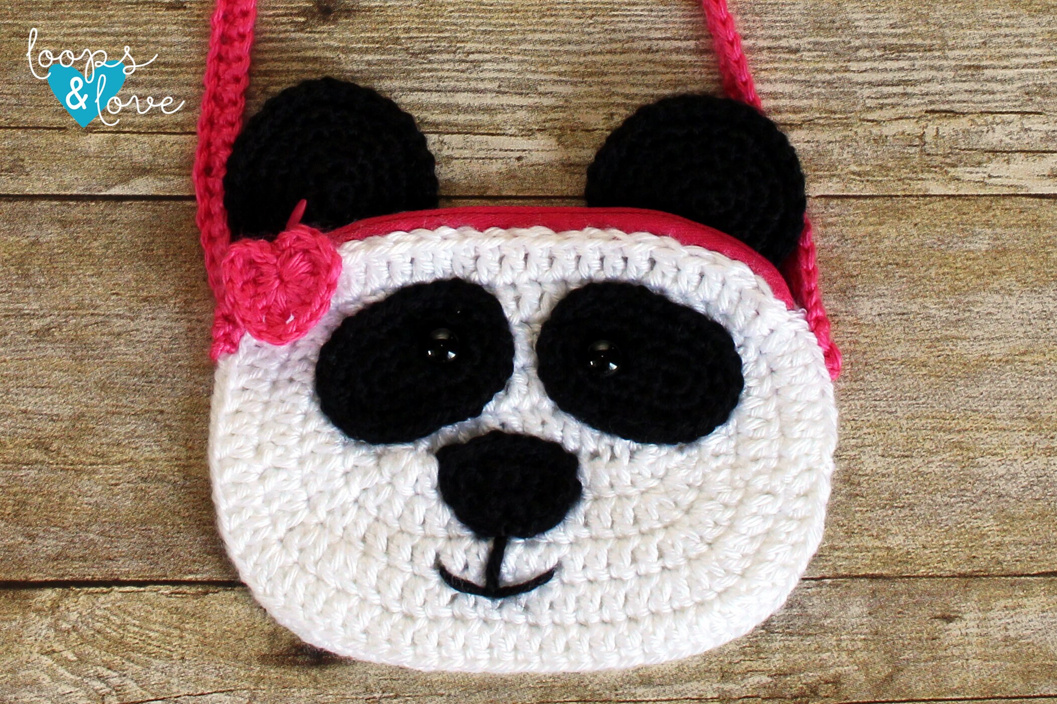 Crochet Panda Purse Crochet Cat Purse Crochet Purse | Etsy