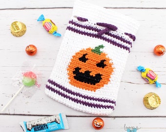 PATTERN Jack-o-lantern Crochet Bag - Etsy
