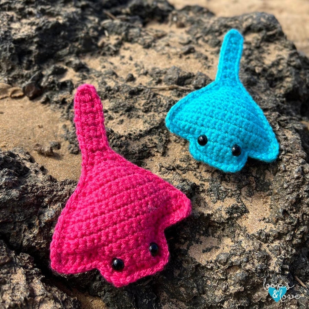 Crochet Stingray Pattern | Crochet Pattern | Stingray Amigurumi ...