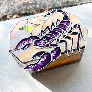 Scorpio Scorpion Horoscope Jewelry Box - Etsy