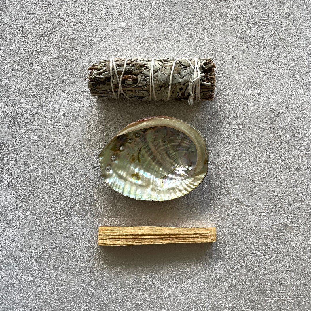 Californian White Sage Smudging Set - Etsy