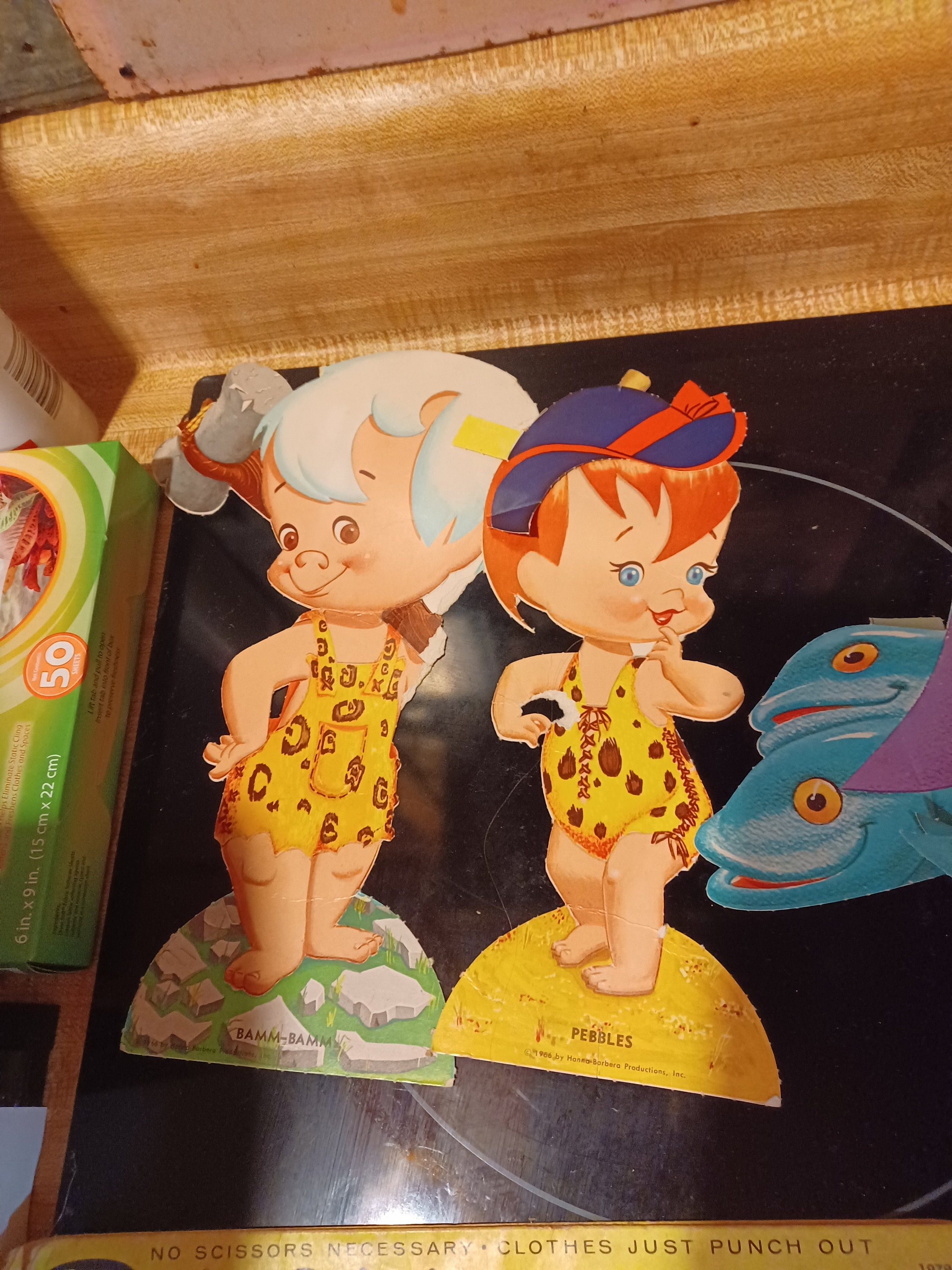 Old Vintage Pebbles and Bamm Bamm Paper Dolls - Etsy