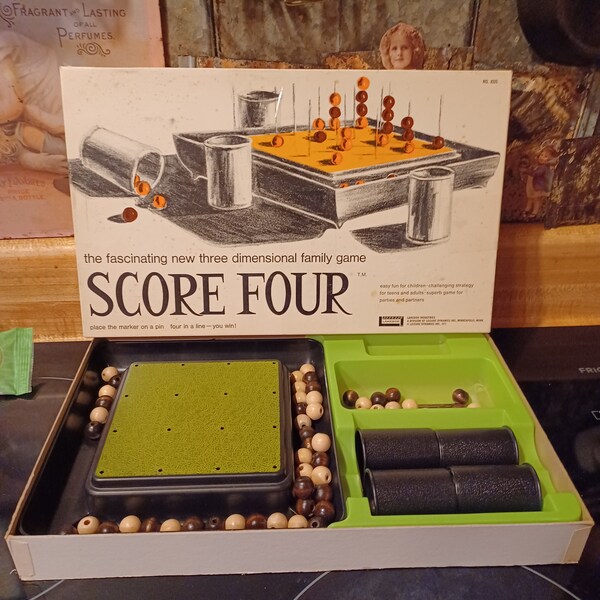 Score Four Game - Etsy