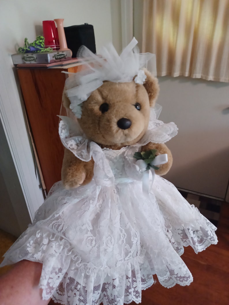 Vintage Bearly People Bride Bear - Etsy