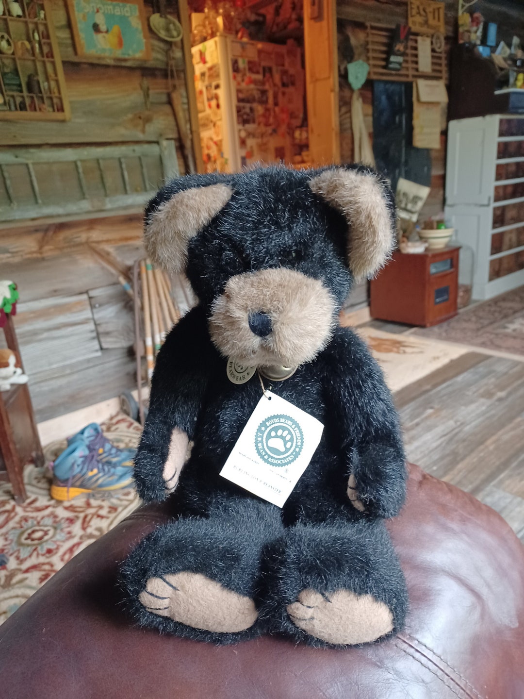 Vintage Burlington P. Beanster Boyd's Bear - Etsy
