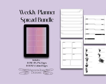 Digital/printable Daily Journal Bullet Creative Gratitude Tracker to Do ...