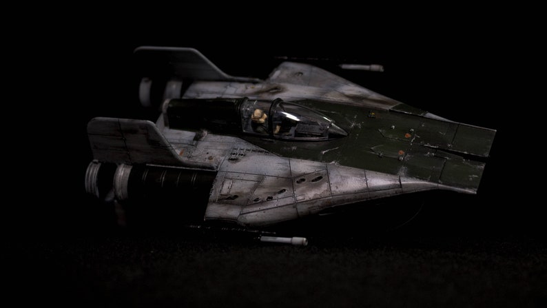 Star Wars A-wing Interceptor Green Squadron - Etsy