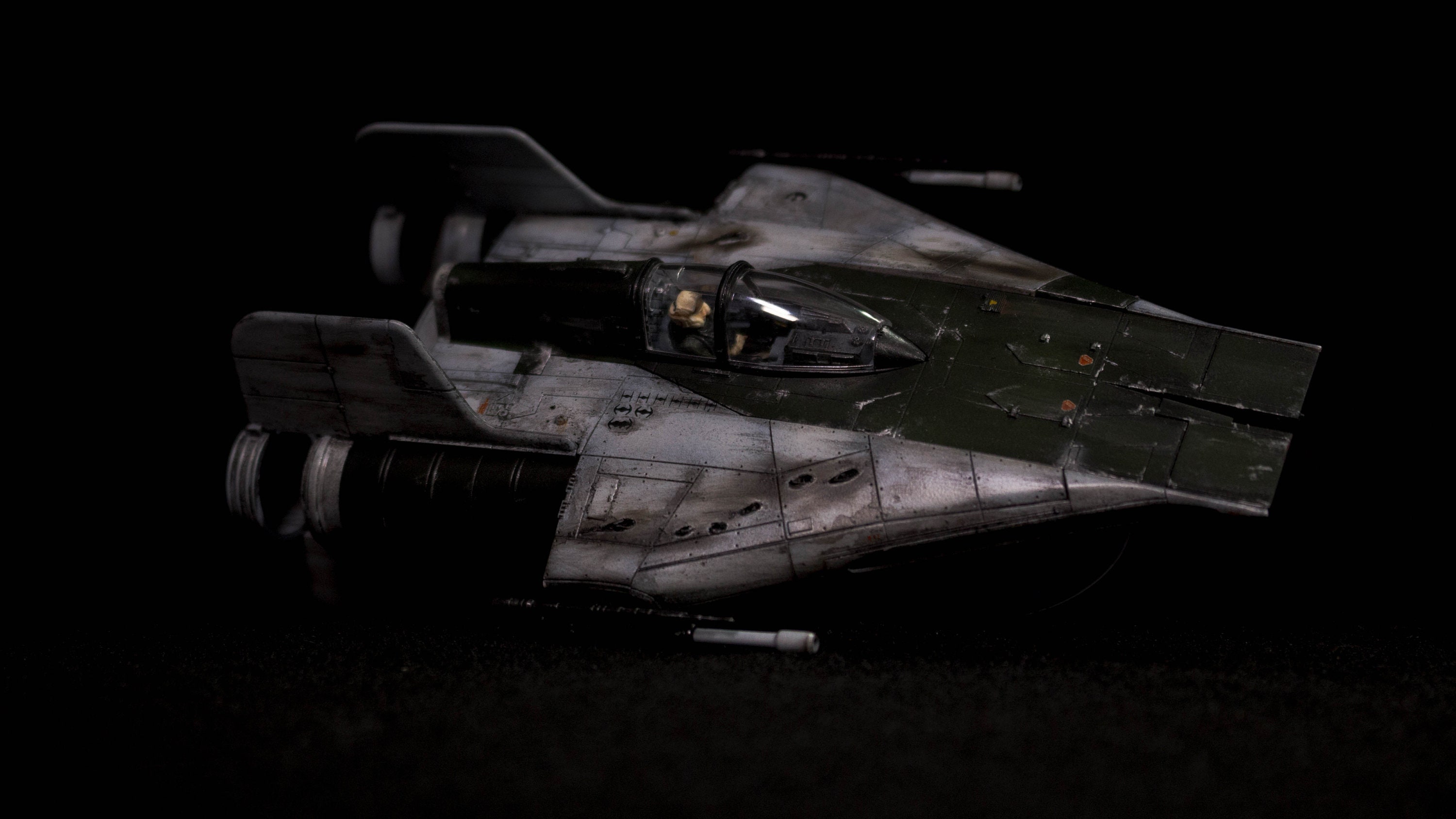 Star Wars A-wing Interceptor Green Squadron - Etsy UK