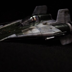Star Wars A-wing Interceptor Green Squadron - Etsy
