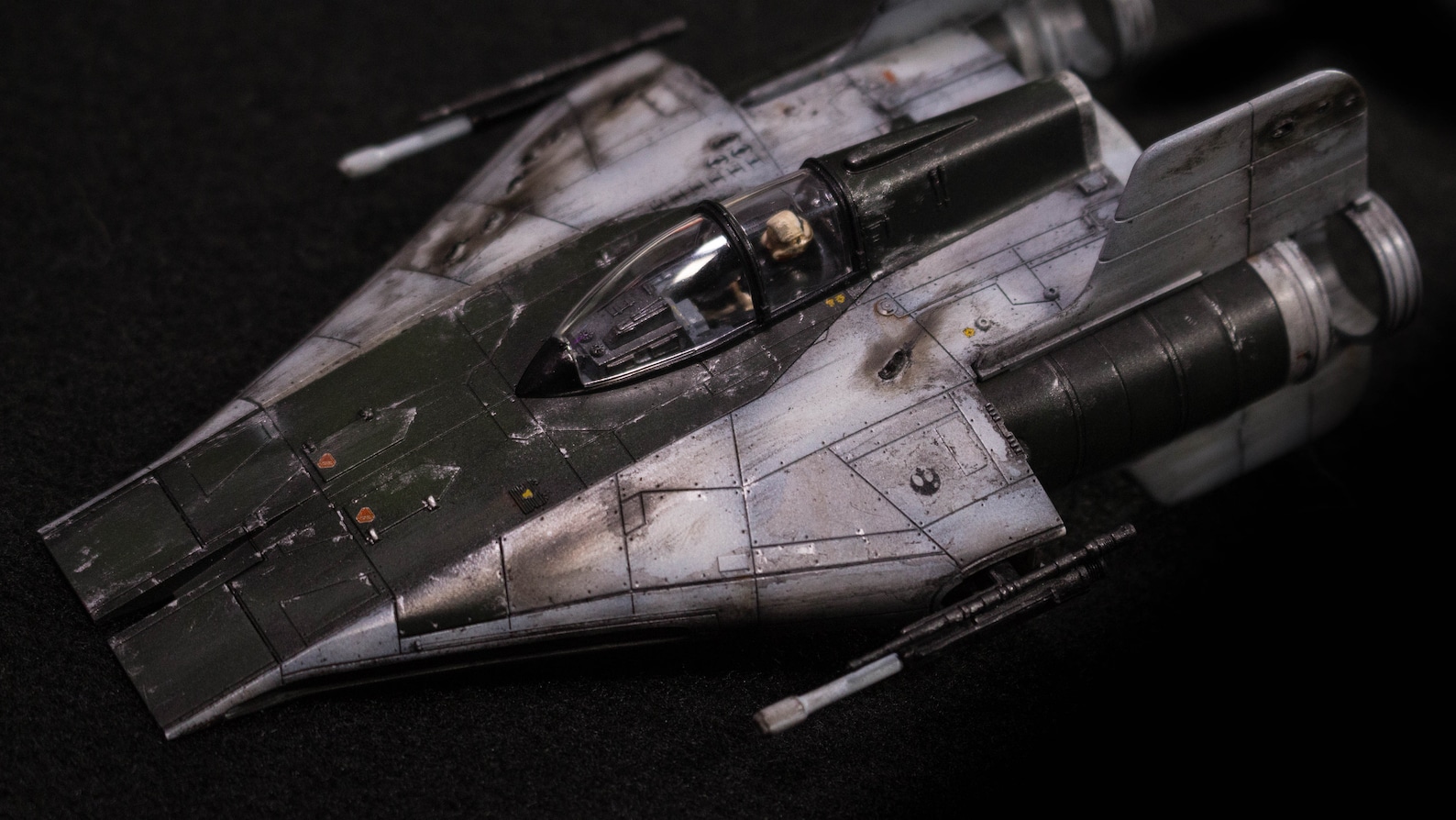 Star Wars A-wing Interceptor Green Squadron - Etsy