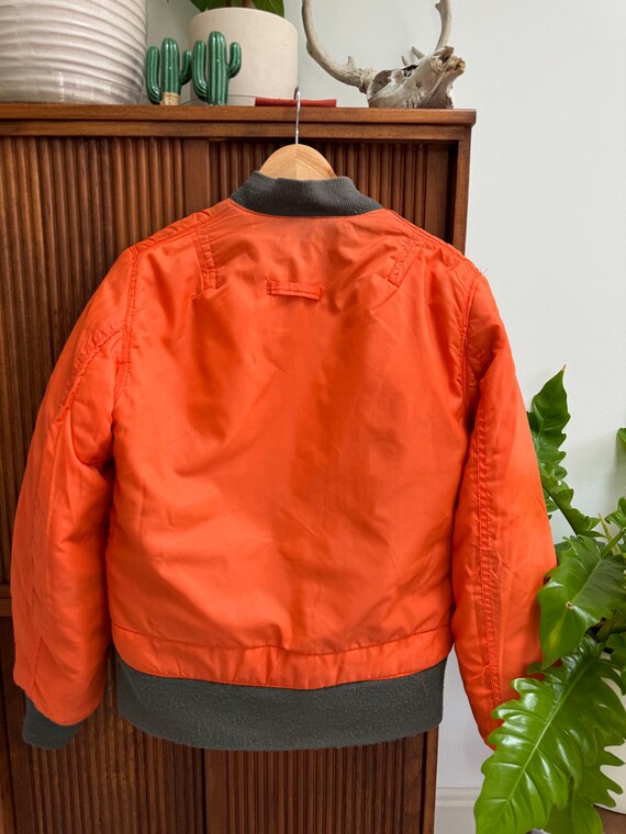 1960s/70s Sunfaded Copper MA-1 Military Reversible Fl… - Gem