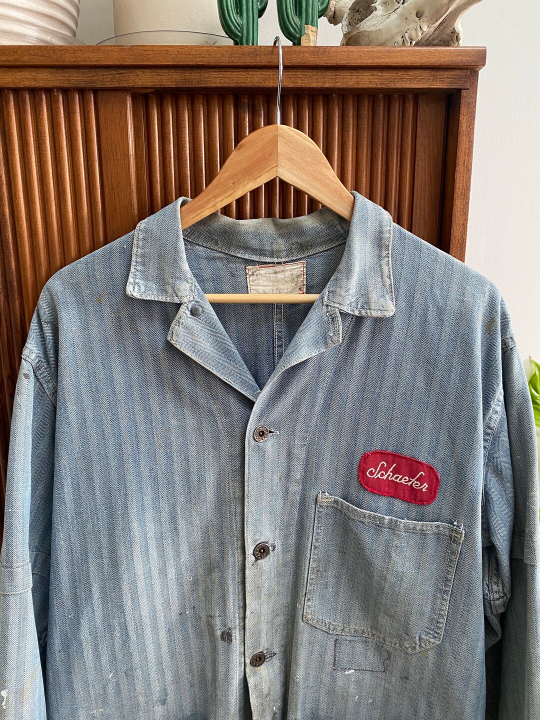 RARE 1940s/50s Workwear Schaefer Beer Delivery Chore Jacket - Etsy