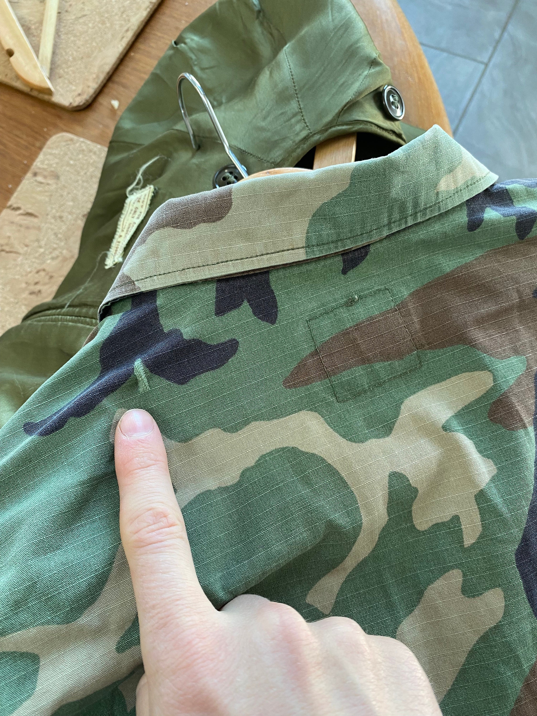 1990s ERDL Woodland Camo US Army Issued Field Jacket - Etsy