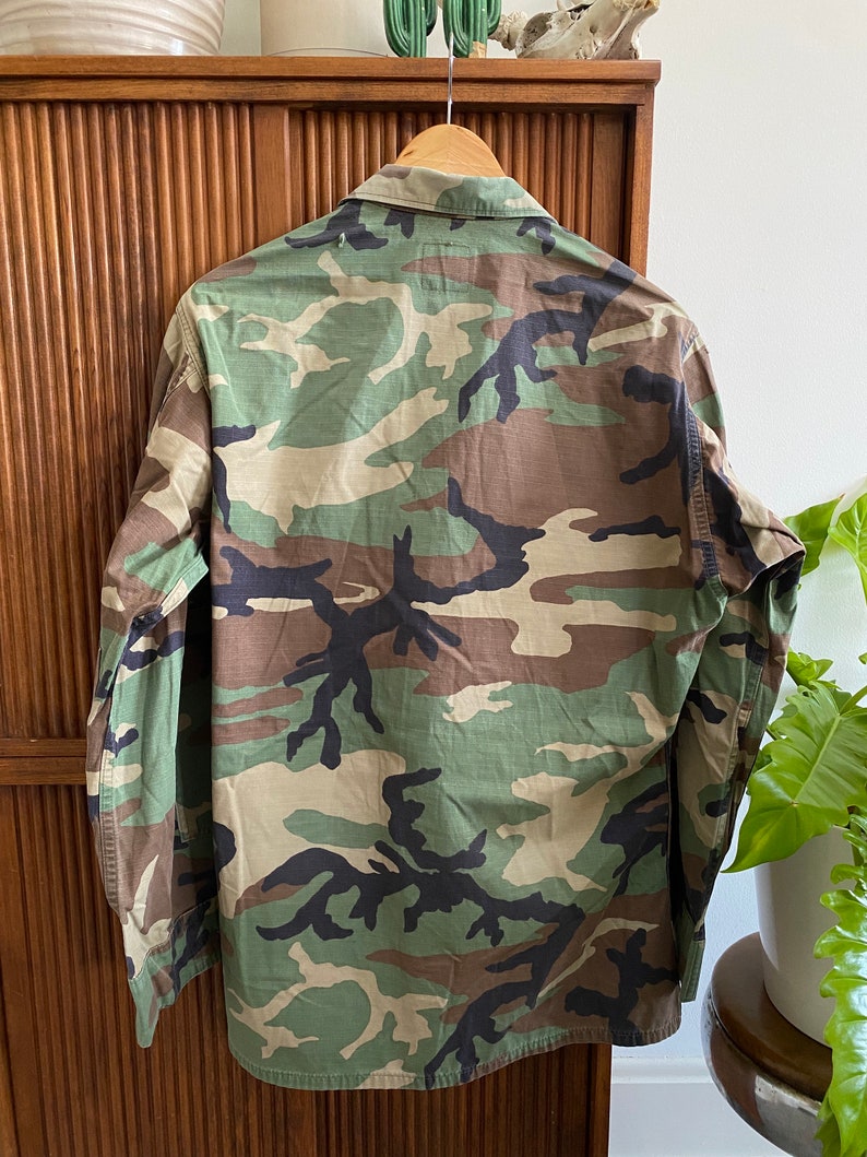 1990s ERDL Woodland Camo US Army Issued Field Jacket - Etsy