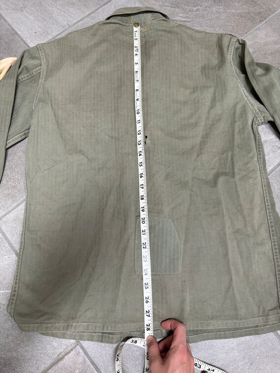 1940s WWII USMC Marine Corps HBT P41 Utility Jacket S… - Gem