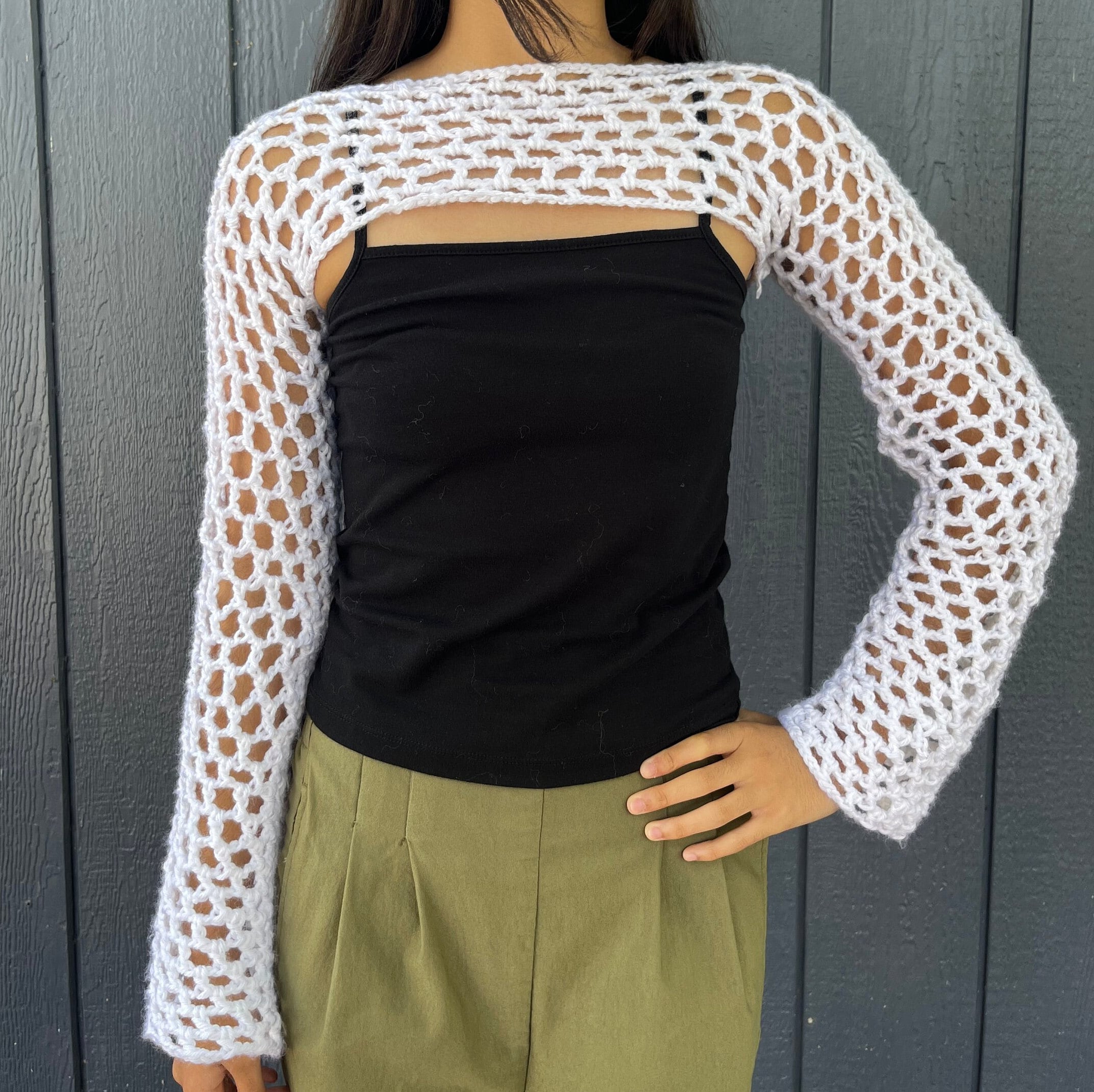 Crochet Bolero Shrug - Etsy