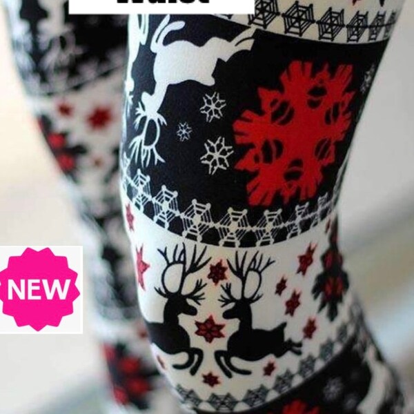 Snowflake Leggings - Etsy