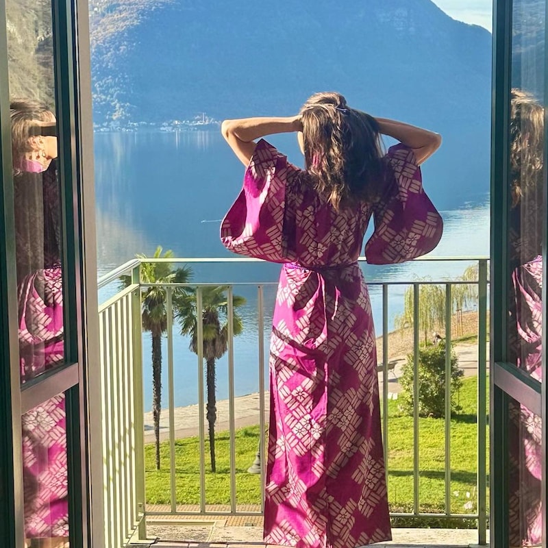 Silk Obijime Purple Cord - Etsy UK