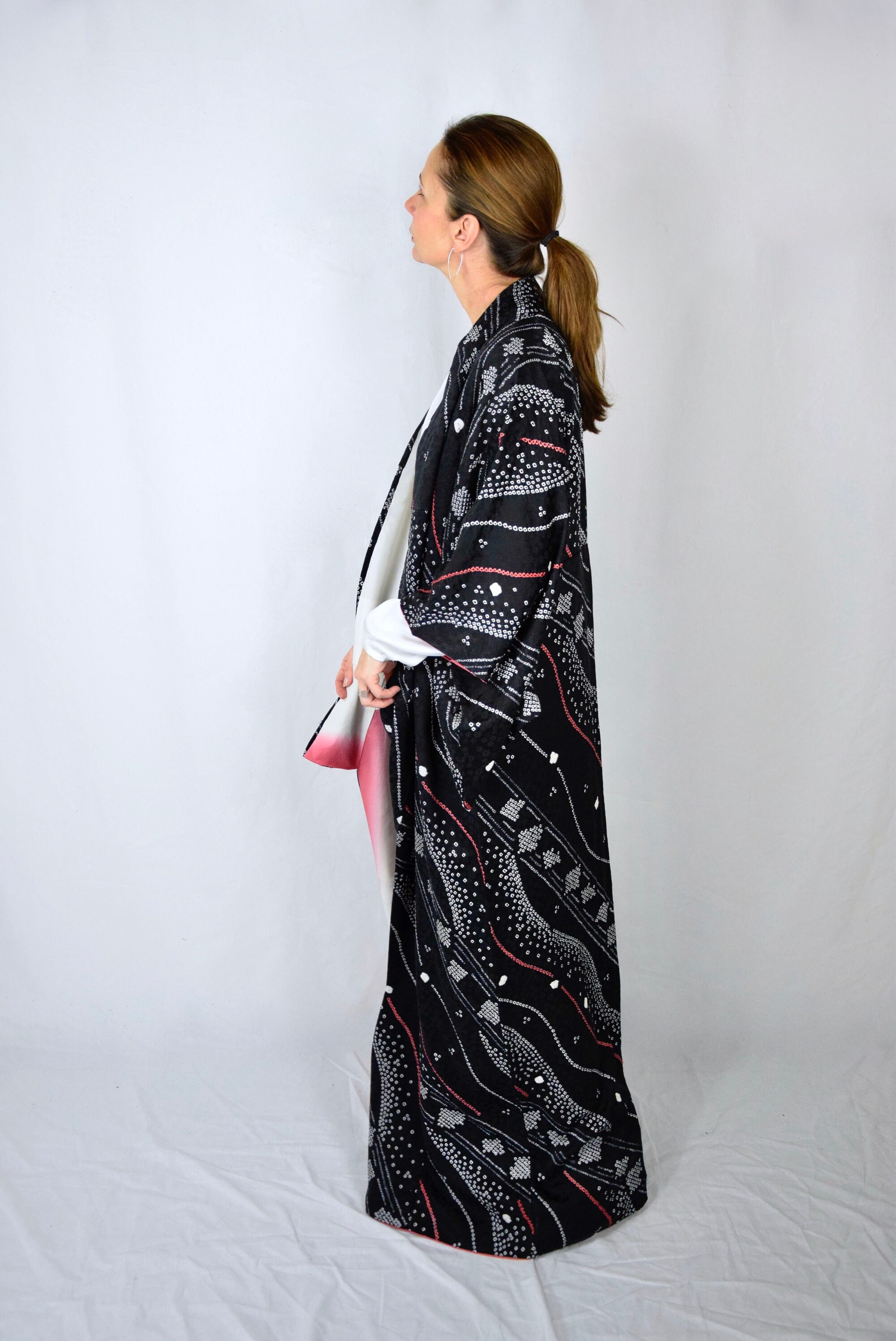 High Class Vintage Kimono, special silk Kimono, Japan, handmade Shibori ...