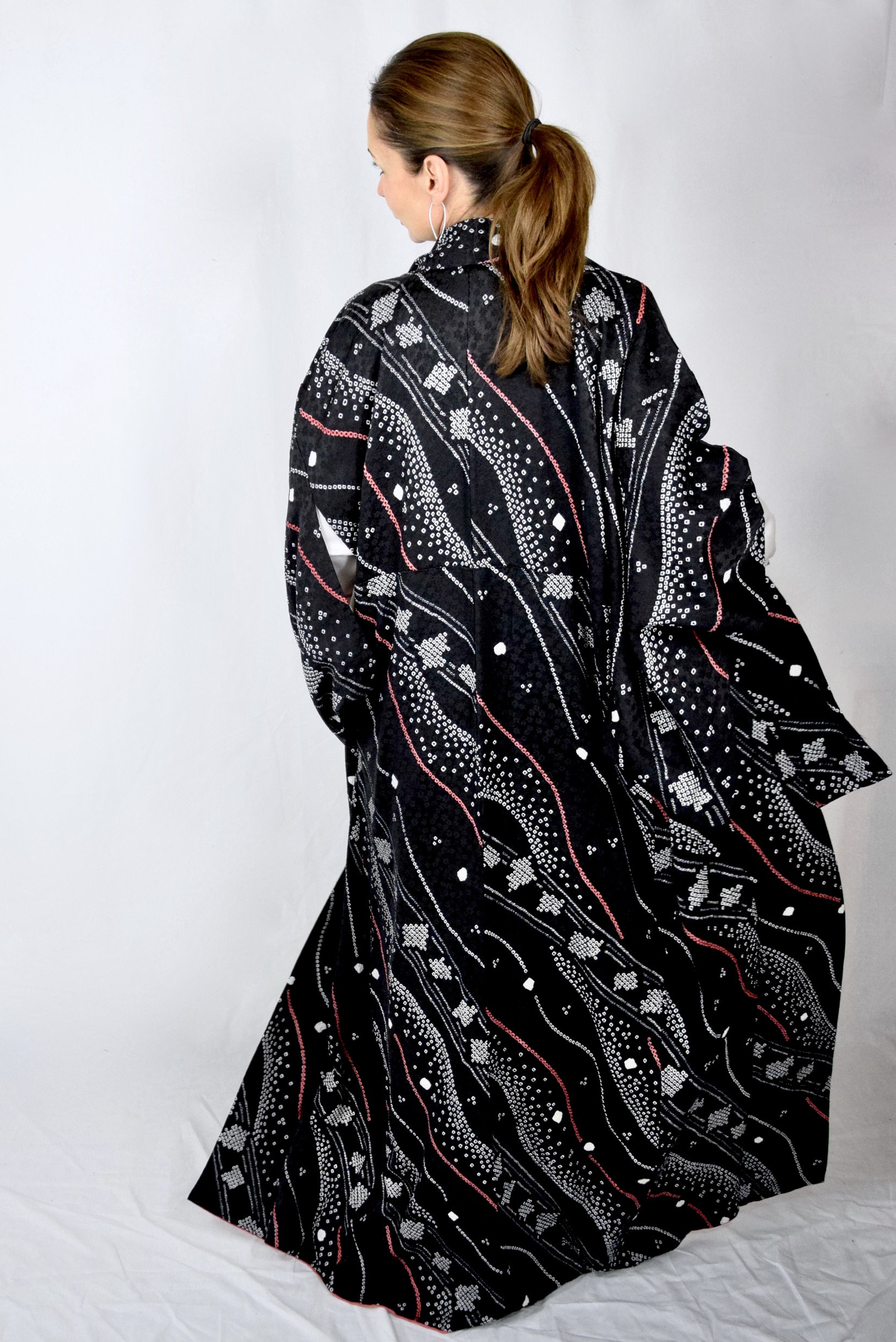 High Class Vintage Kimono, special silk Kimono, Japan, handmade Shibori ...